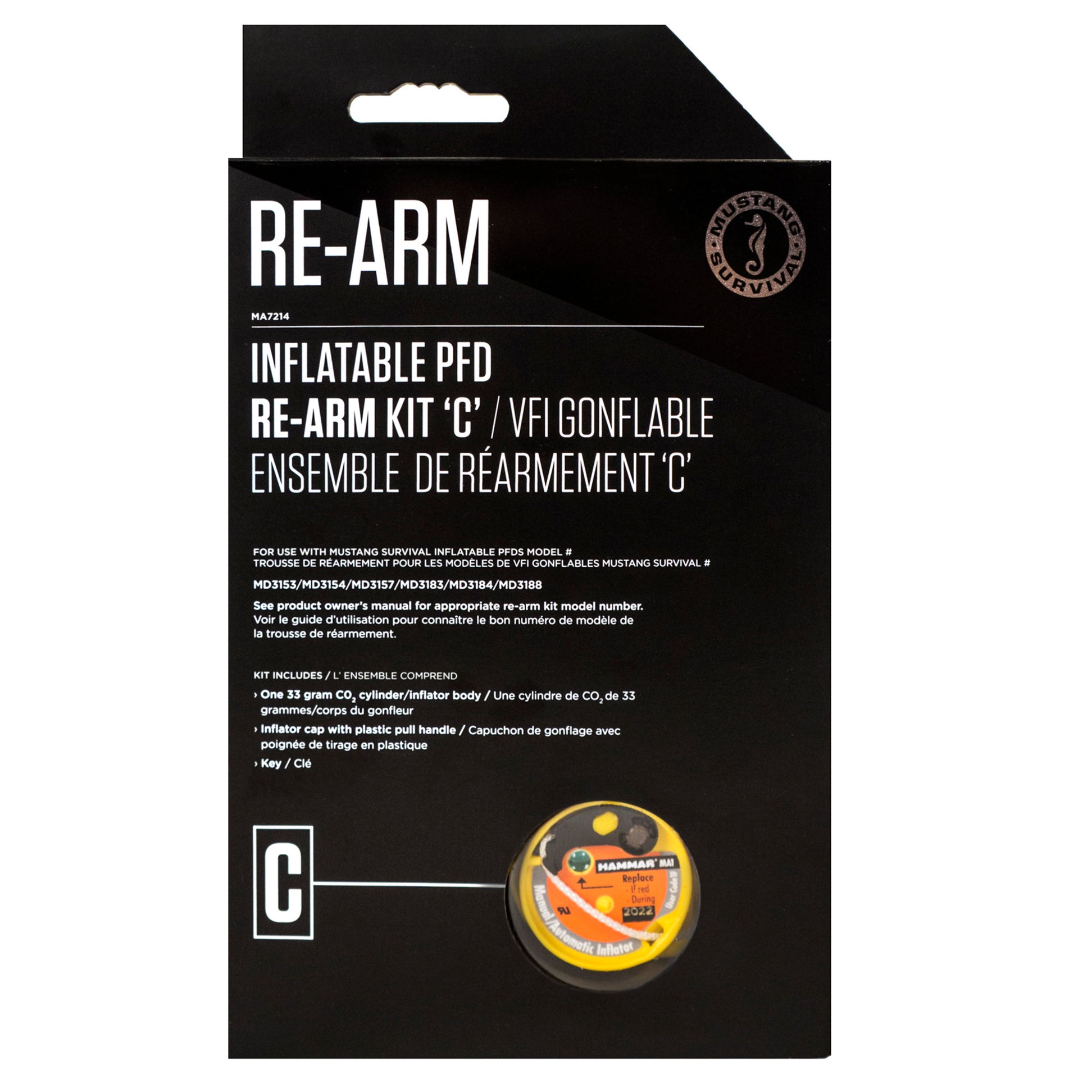 PFD Re-arm Kits | Mustang Survival Canada